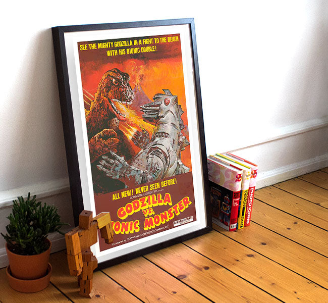 Godzilla vs. the Bionic Monster - 11" x 17" Movie Poster – Mini Movie ...