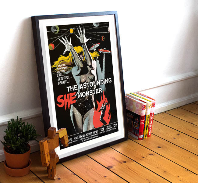 Astounding She Monster - 11" x 17" Movie Poster – Mini Movie Posters